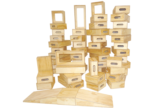 Buy PSE Outdoor Hollow Wooden Blocks $1199