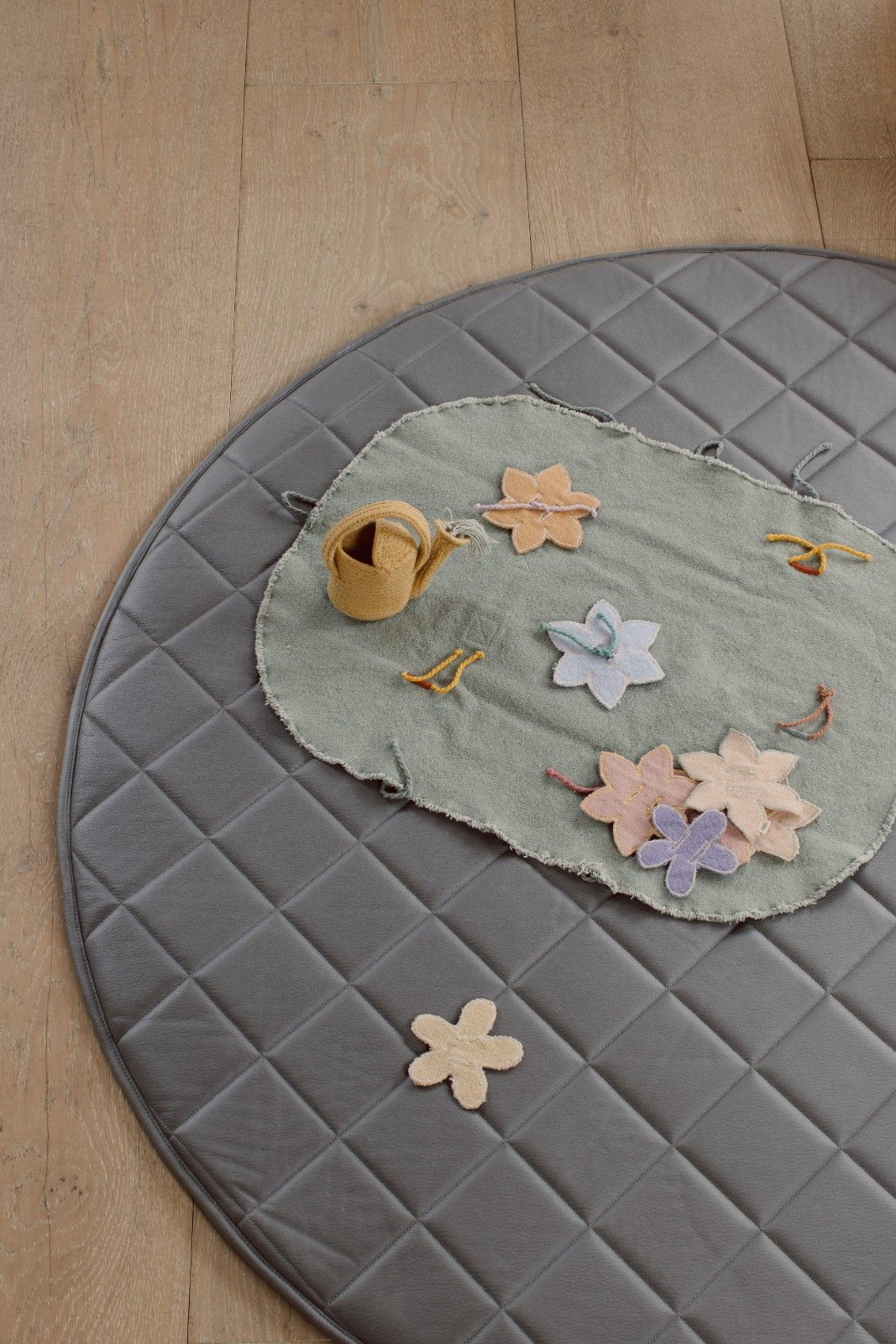 Buy PSE Round Quilted Playmat - Grey $199