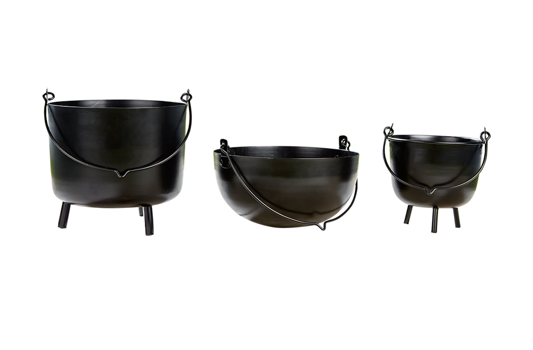 Metal Cauldrons 3pc | Preschool Equipment Australia