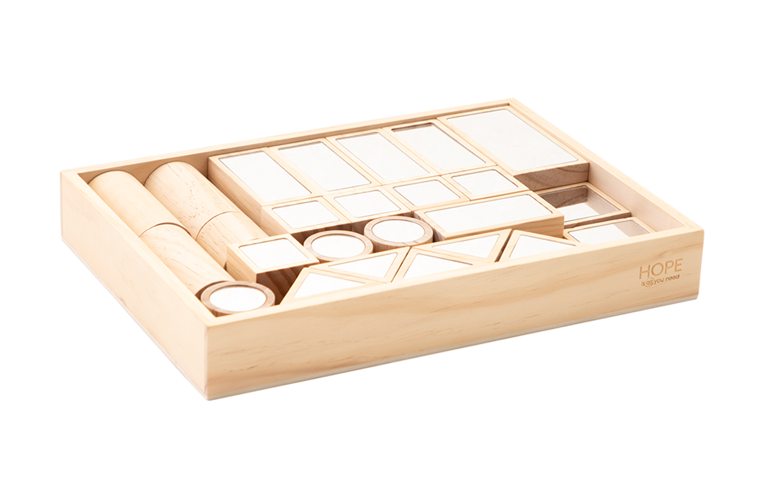 Buy PSE Wooden Mirror Blocks 28pc $355