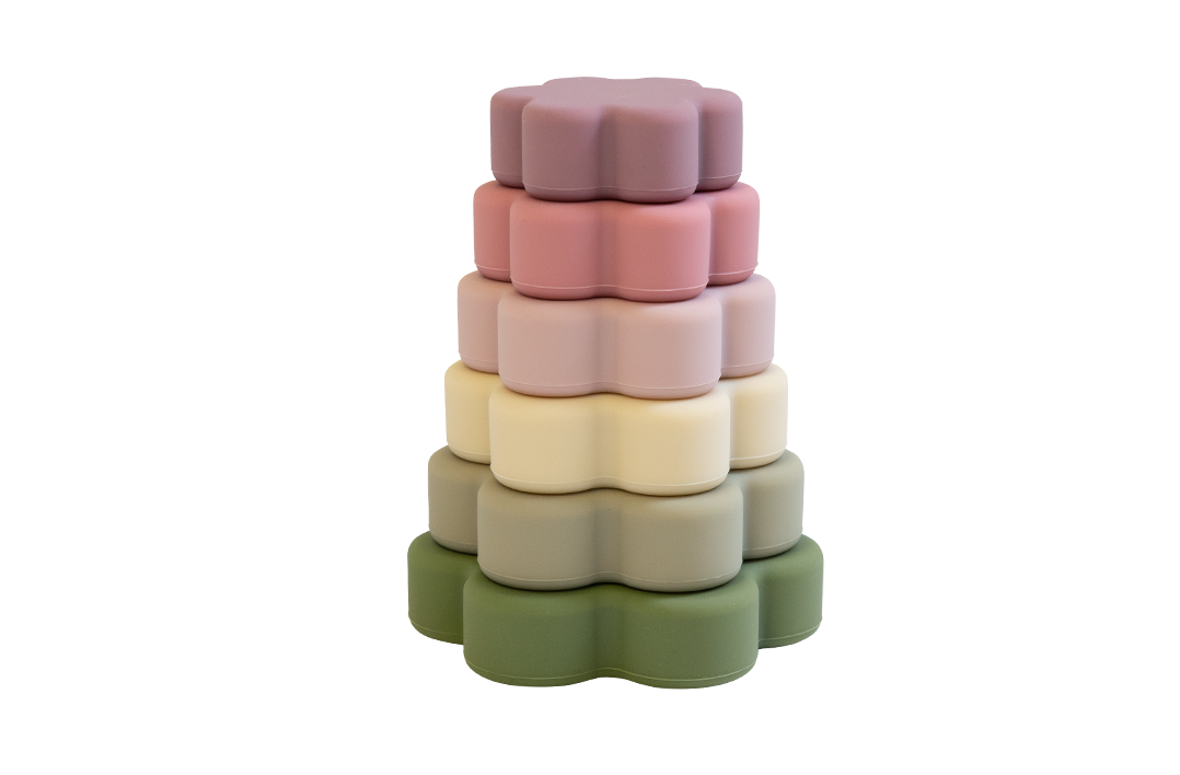 Kids' Silicone Flower Stacker | Preschool Equipment Australia