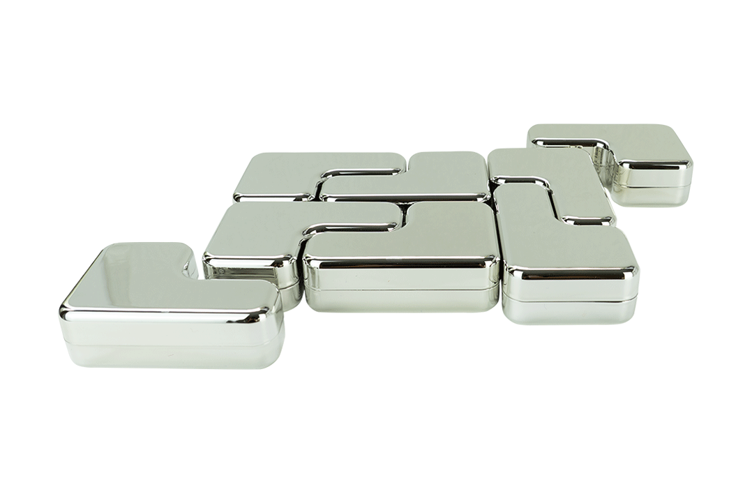 Kids' Metallic Jigsaw Blocks | Preschool Equipment Australia