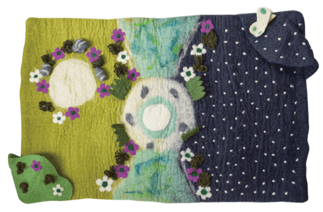 Garden Moon Mat & House | Preschool Equipment Australia
