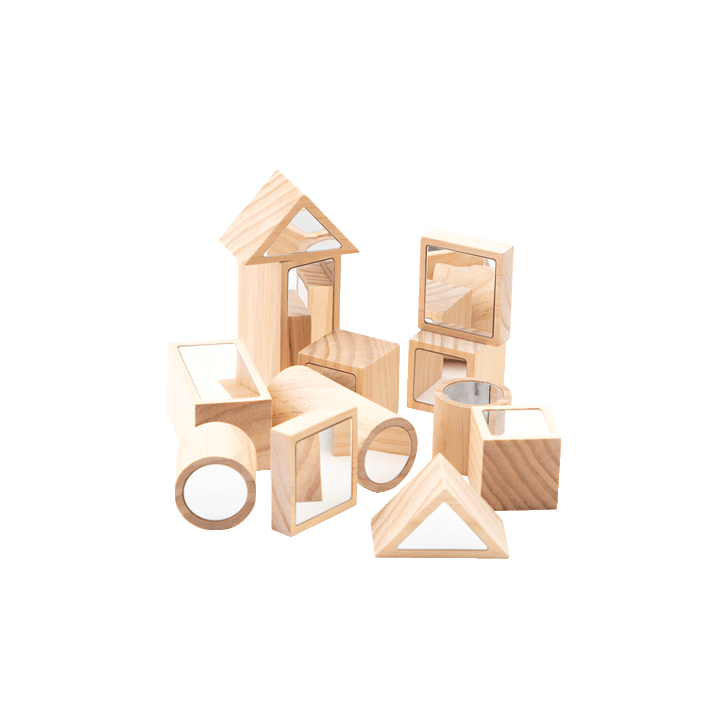 Buy PSE Wooden Mirror Blocks 28pc $355