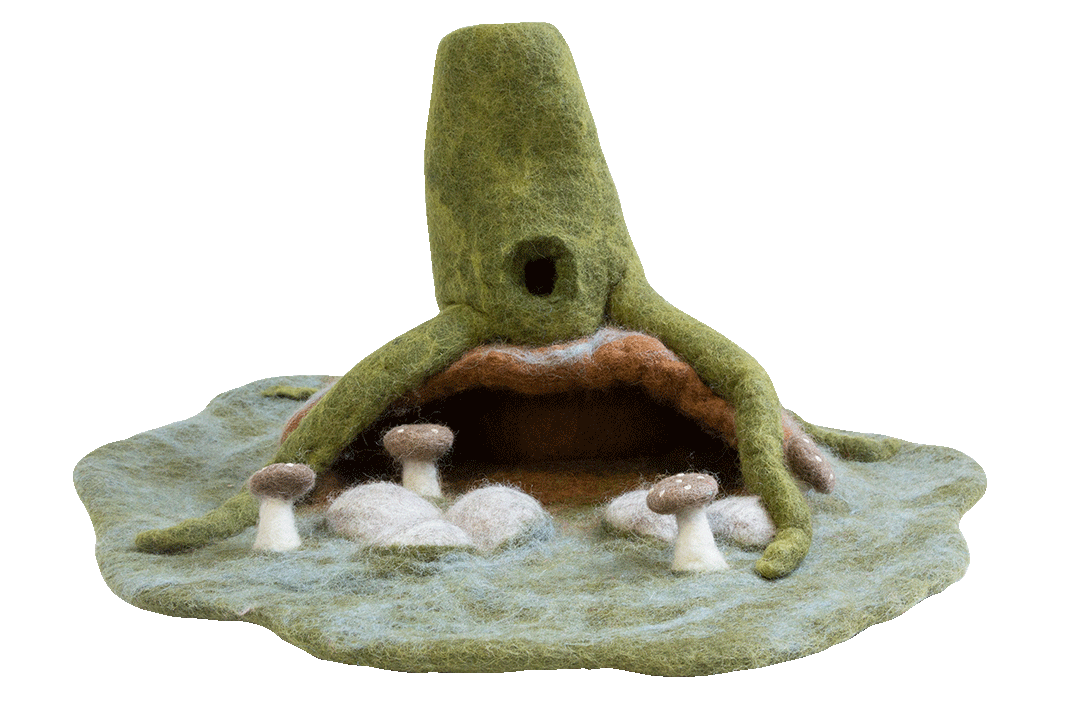Felt Forest Caves Play Mat | Preschool Equipment Australia