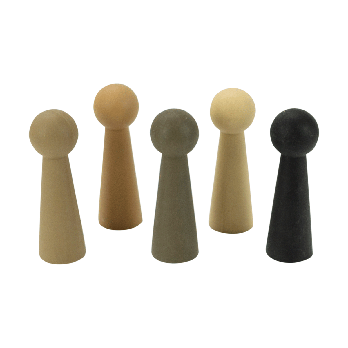 Kids' Silicone Multicultural People 5pc | Preschool Equipment Australia