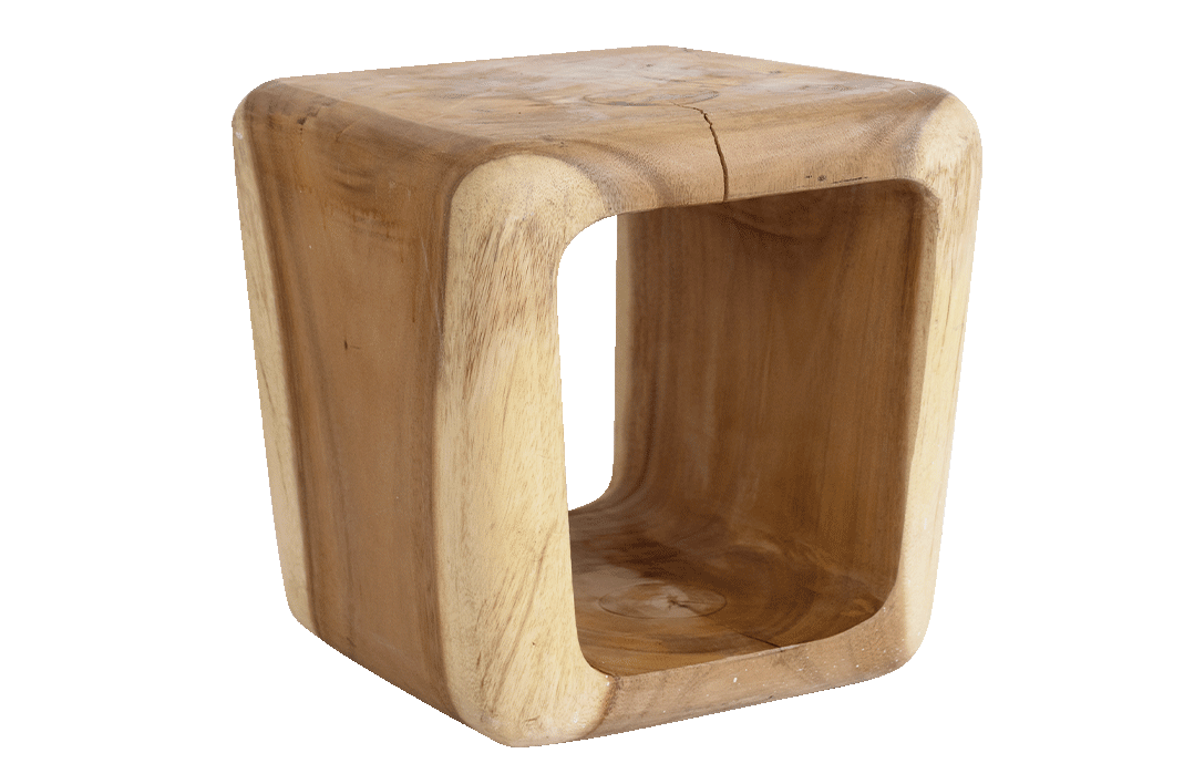 Buy PSE Square Tree Stump Stool $160