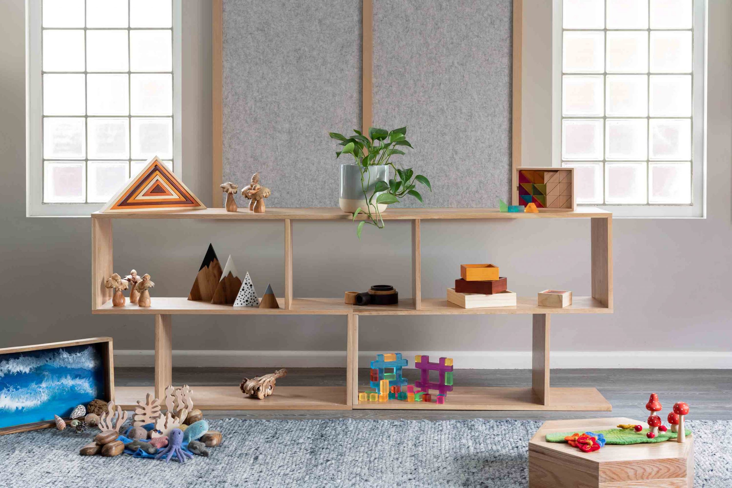 Kids' Resin Mountains 4pc | Preschool Equipment Australia