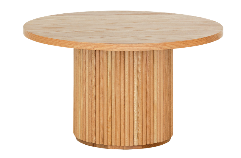 Buy PSE Oak Fluted Round Table $649