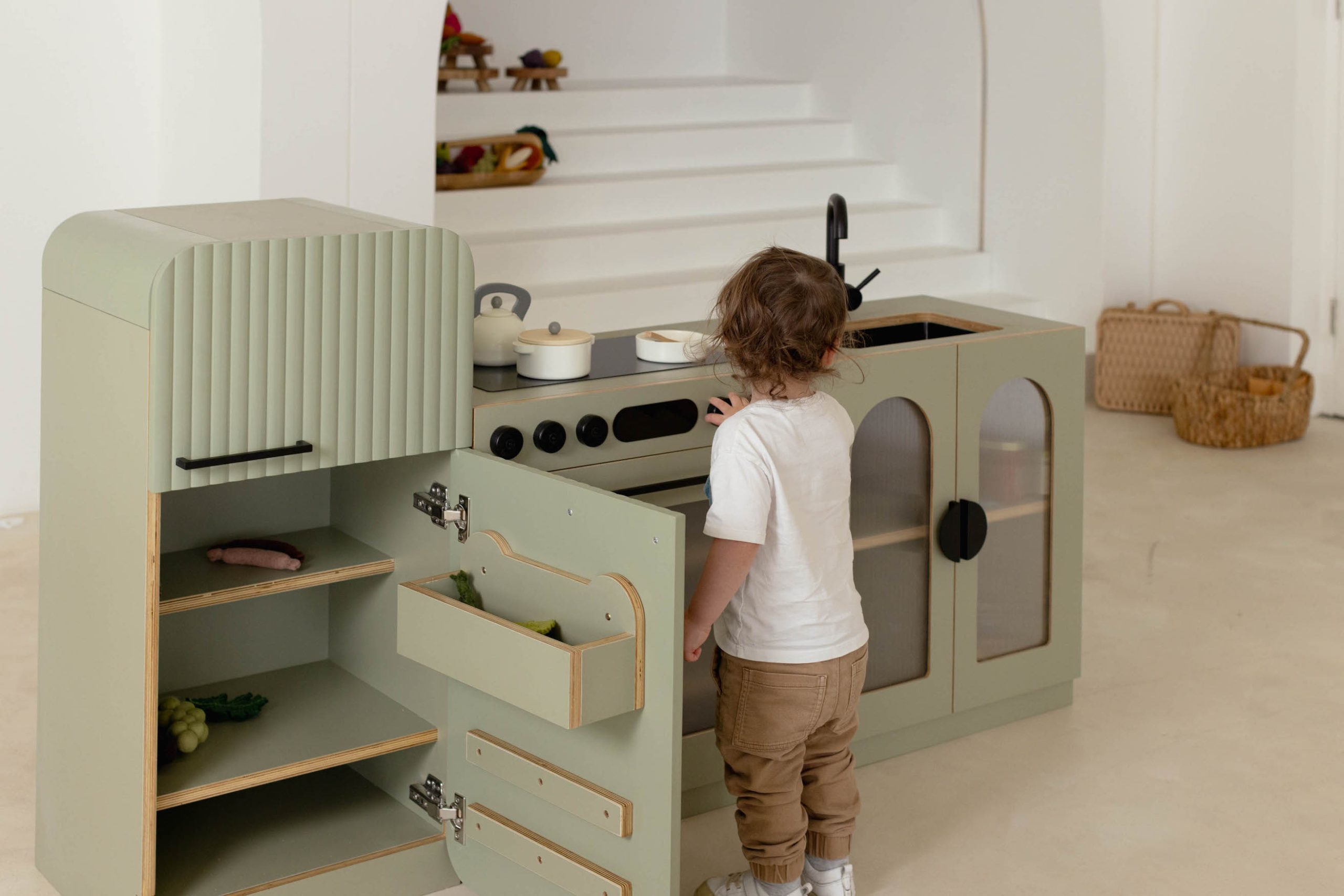 Buy PSE Fluted Home Corner Set Sage $1675