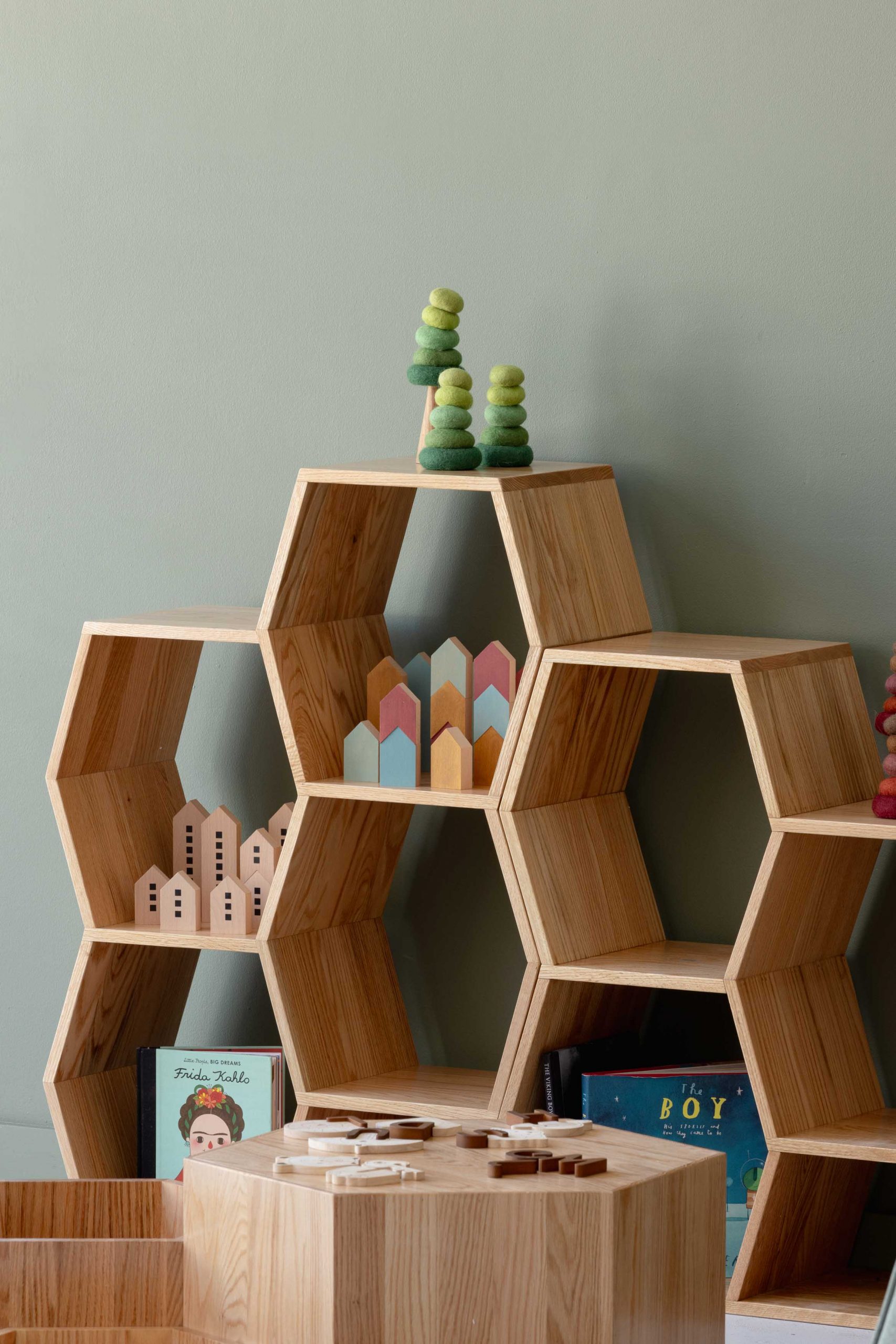 City Scape Wooden Coloured Blocks 22pc | Preschool Equipment Australia