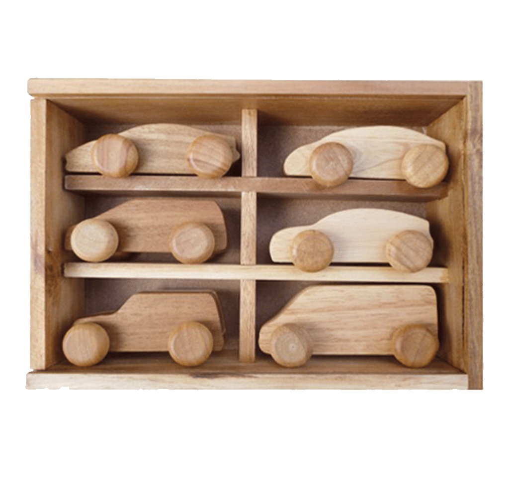Timber Car Set | Preschool Equipment Australia