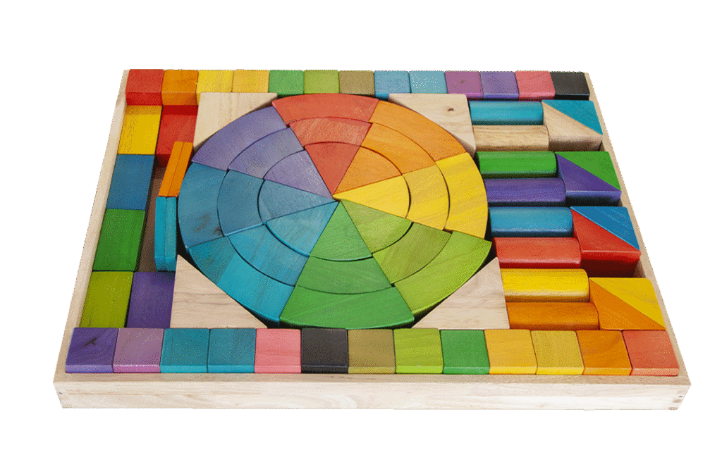 Tas Oak Stacking Wooden Blocks | Preschool Equipment Australia