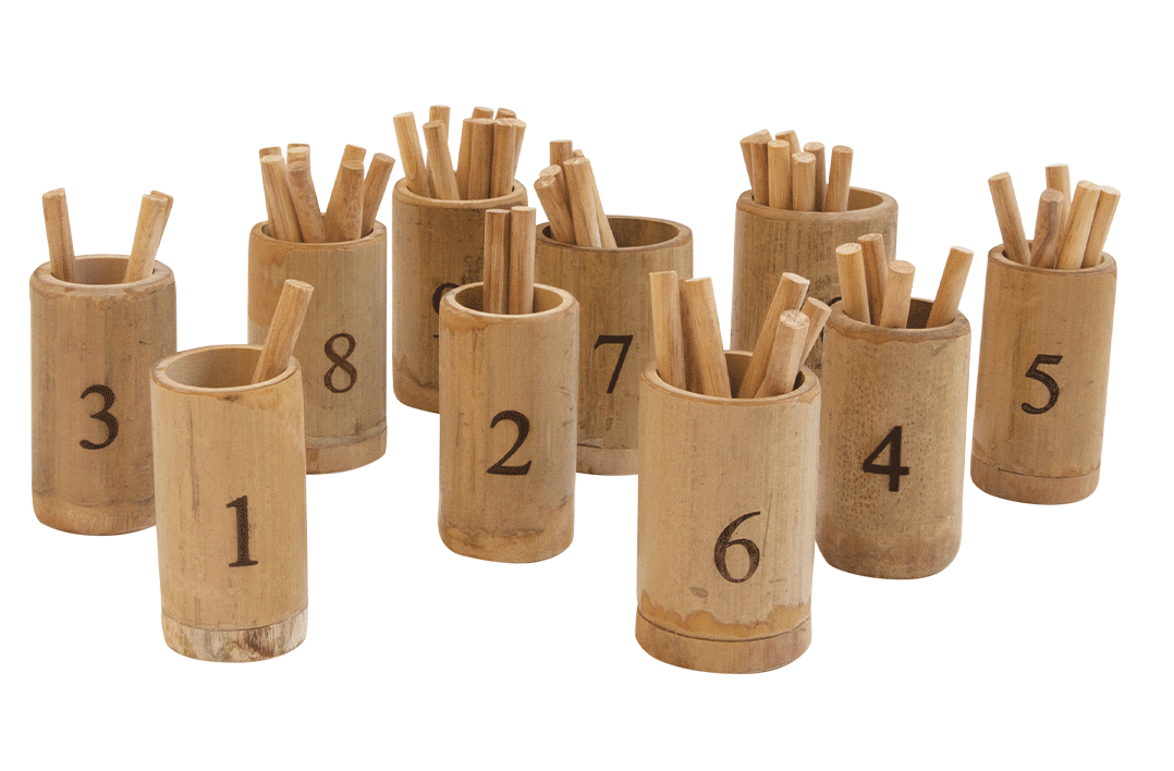 Kids' Bamboo Counting Set | Preschool Equipment Australia