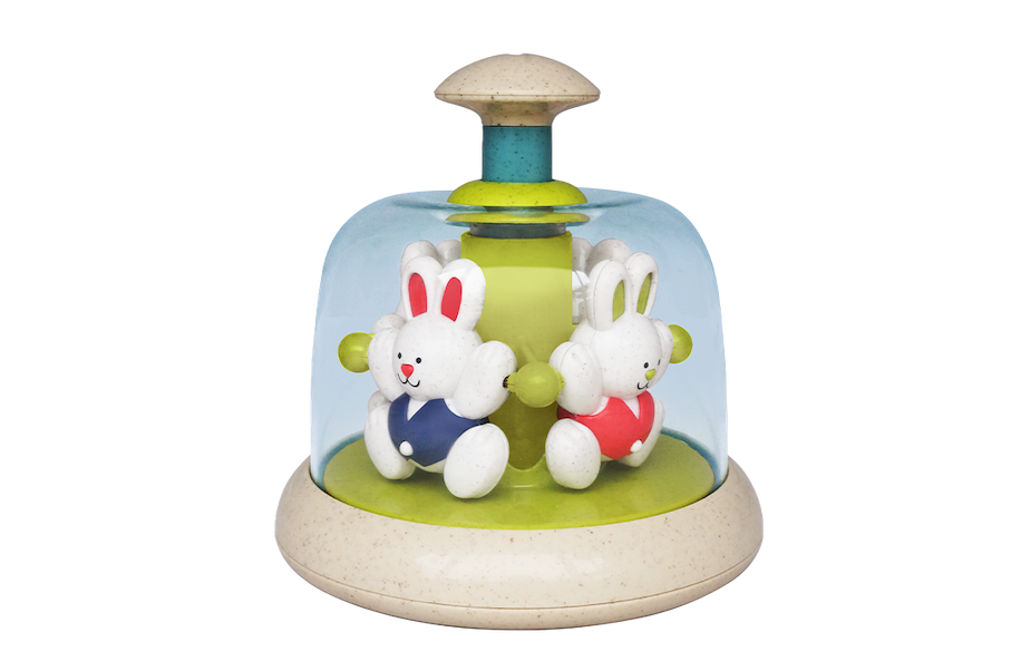 Kids' Rabbit Carousel | Preschool Equipment Australia