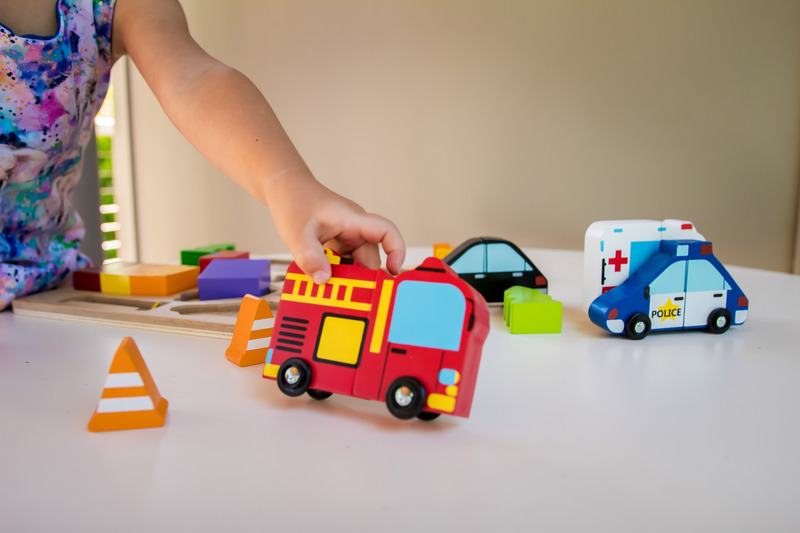 Kids' Vehicle Puzzle with Magnets | Preschool Equipment Australia