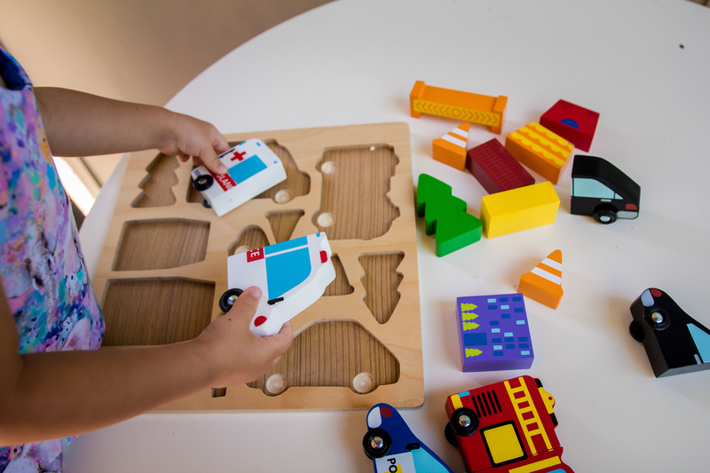 Kids' Vehicle Puzzle with Magnets | Preschool Equipment Australia