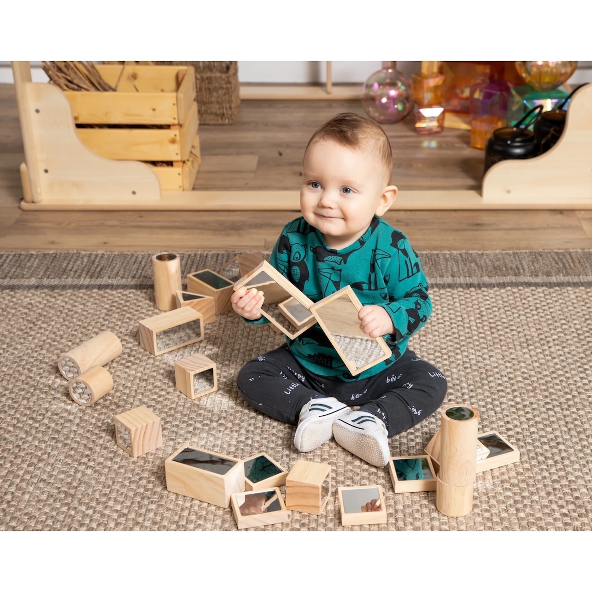 Buy PSE Wooden Mirror Blocks 28pc $355