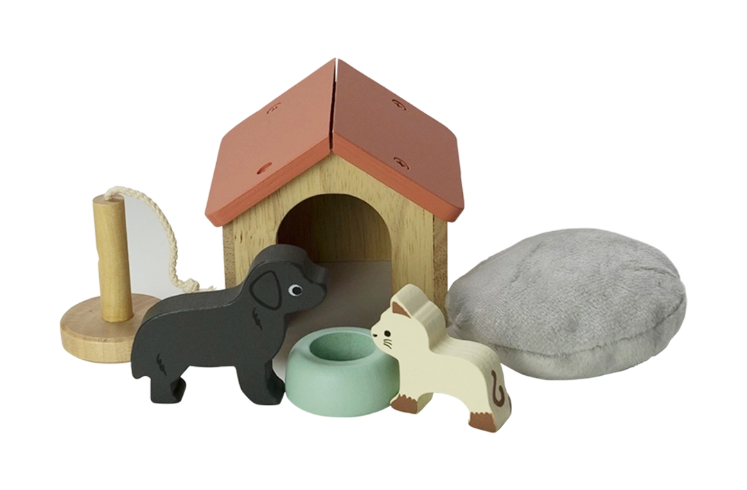 Kids' Doll House Pet Set 6pc | Preschool Equipment Australia