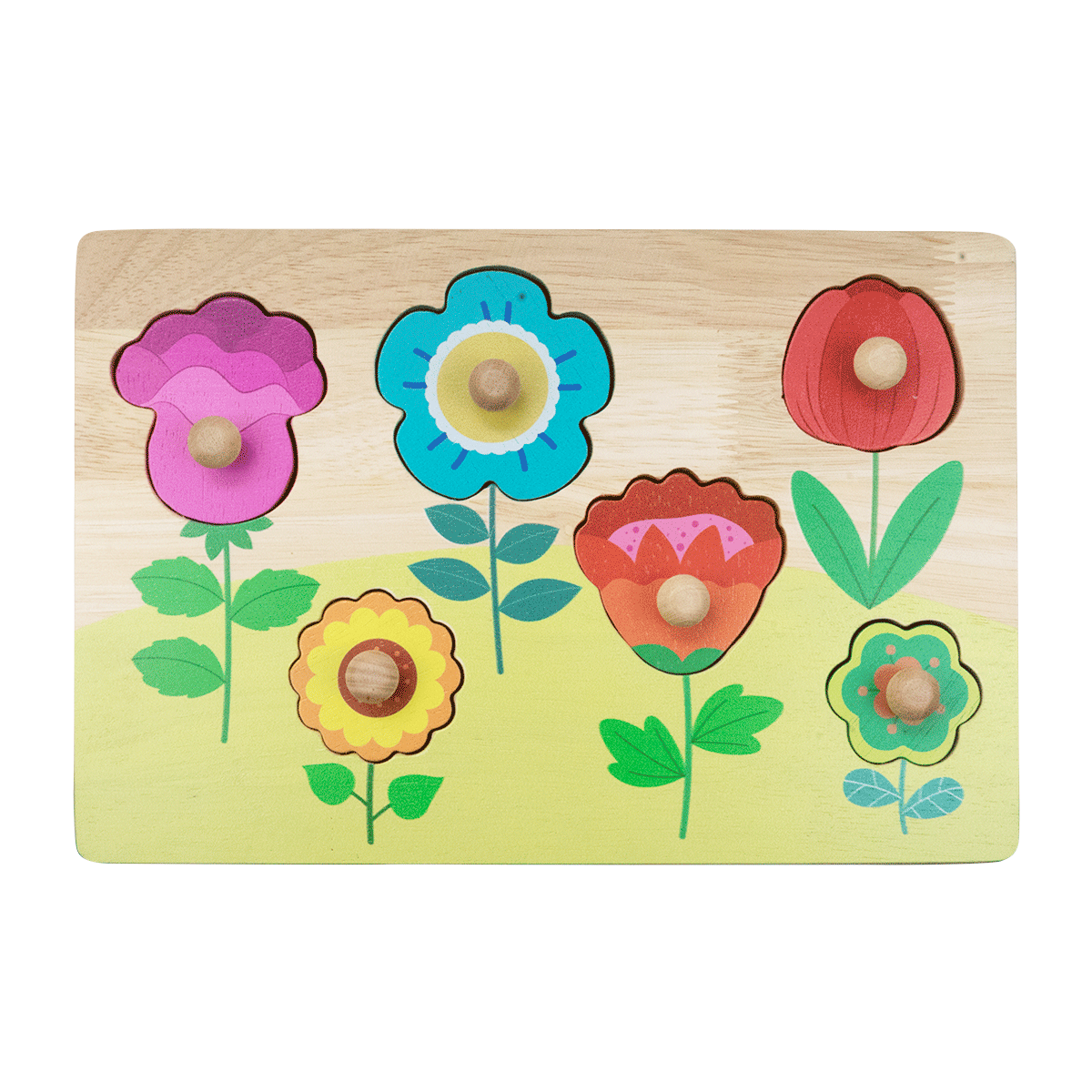 Kids' Flower Puzzle & Book Set | Preschool Equipment Australia